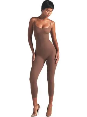SKIMS Sheer Seamless Catsuit Jasper