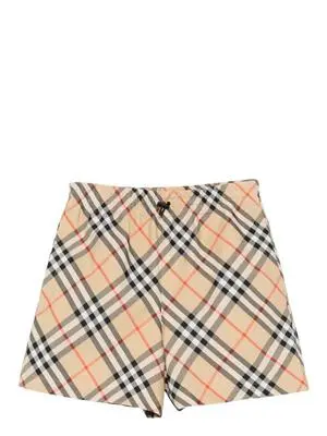 Burberry Check Shorts - Sand Ip Check