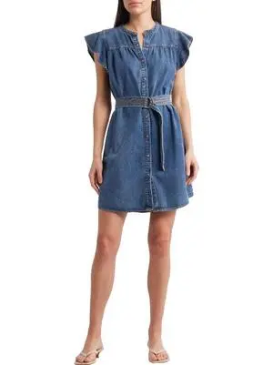 Rails Letta Denim Shirt Dress - Classic Blue