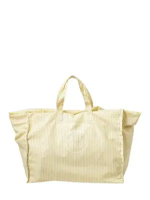 PUEBCO PUEBCO Shirt Fabric Tote Yellow