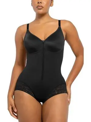 SHAPELLX AirSlim Hourglass Full Body Shaper Onyx Black