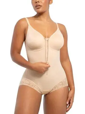 SHAPELLX AirSlim Hourglass Full Body Shaper Sand
