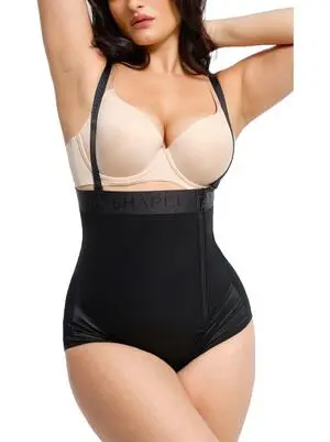 SHAPELLX Butt-lifting High Waist Panty - Jet Black