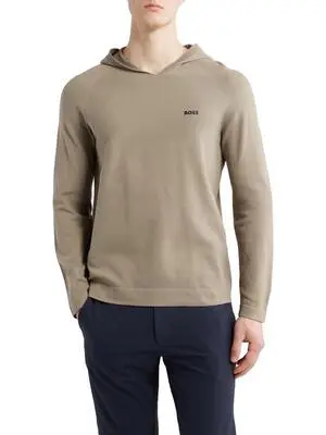 BOSS Seamless Tech Performance Hoodie - Light Green