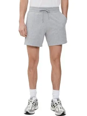 Reigning Champ Midweight Terry Sweatshort - Heather Grey