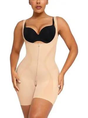 SHAPELLX Inner Armor X Comfy Sculpting Bodysuit - Sand
