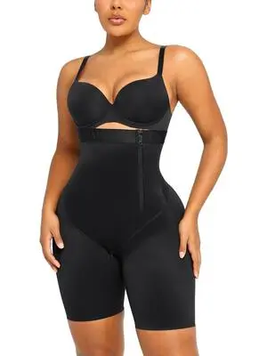 SHAPELLX High Waist Butt-Lifting Shorts Onyx Black