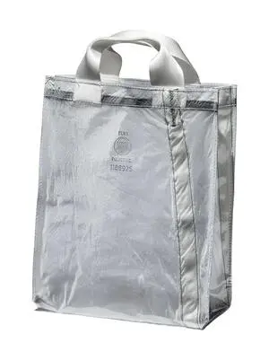 PUEBCO Covered Parachute Document Bag - White