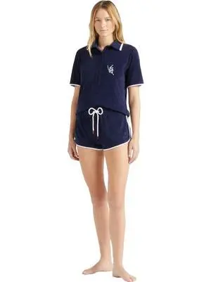 Vilebrequin Terry Cloth Shorts - Bleu Marine