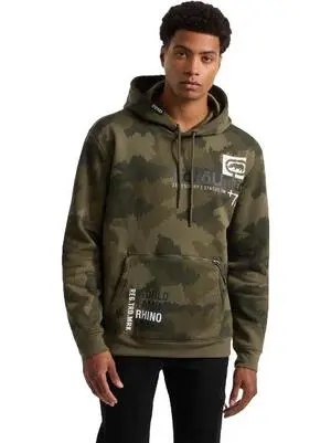 ECKO UNLTD. Equalizer Camo Hoodie - Vetiver