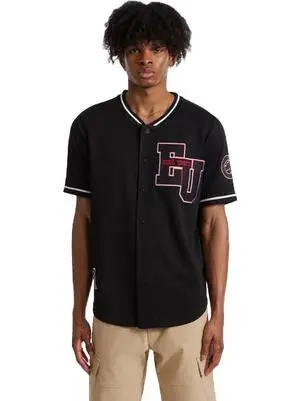 ECKO UNLTD. Southpaw Button Front Top - Black