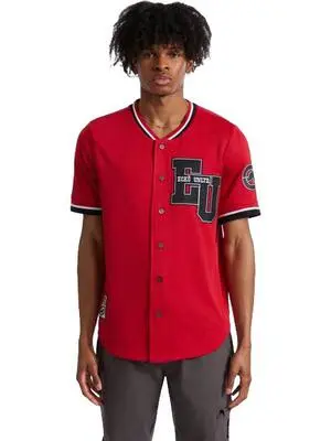 ECKO UNLTD. Southpaw Button Front Top - True Red