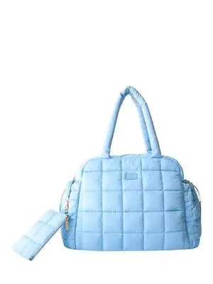 AUGUSTNOA Weekender Duffle Bag - Light Blue
