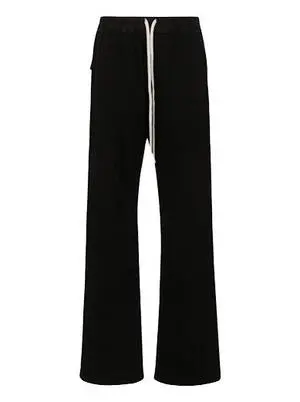 Rick Owens Fleece Pusher Pants - Black