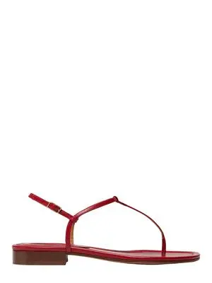 EMME PARSONS Cecilia Sandal - Carmine Red Nappa