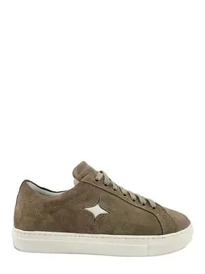 MADISON.MAISON Star Suede Sneakers - Brown