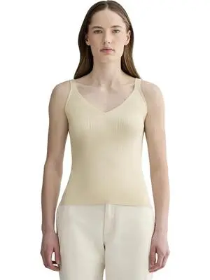 Everlane Fine Knit Cami Top - Birch