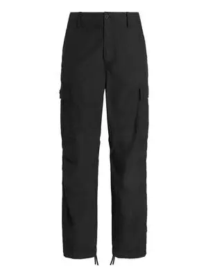Dolce & Gabbana Cotton Poplin Cargo Pants - Black