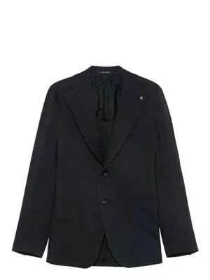 Tagliatore Single-breasted Blazer - Blue