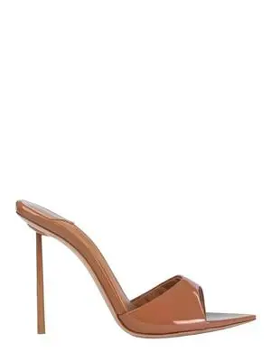 LE SILLA 120mm Bella Sandals - Brown