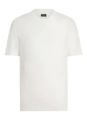 Zegna Oasi Lino T-shirt - White