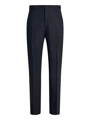Zegna Oasi Lino Trousers - Blue