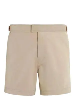 Zegna 232 Road Swim Shorts - Neutrals