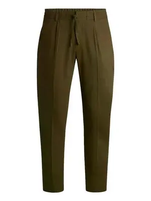 Hugo Boss Drawstring Trousers - Green