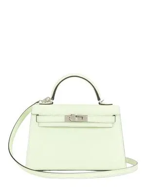 Hermès Epsom Kelly 20 Handbag Vert Fizz