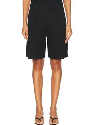 Citizens Of Humanity Cara Pleated Short - Black