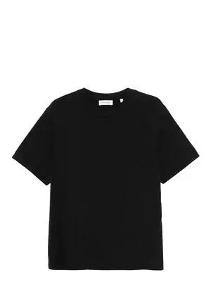 FRAME Cotton T-shirt - Black