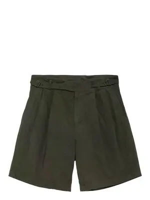 Kolor Cotton Bermuda Shorts - Green