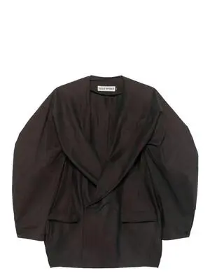 Issey Miyake Ample Jacket - Brown