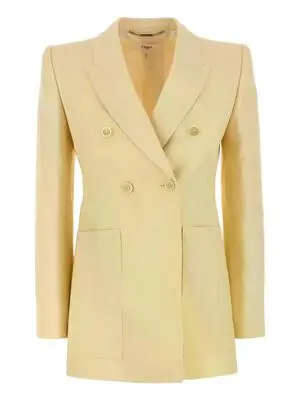 Chloé Double-breasted Blazer - Yellow