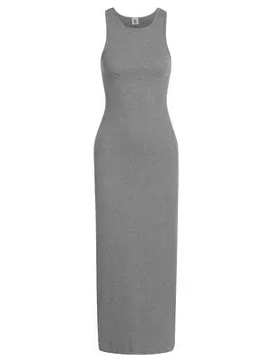BY MALENE BIRGER Lovelo Ribbed Maxi Dress - Gray