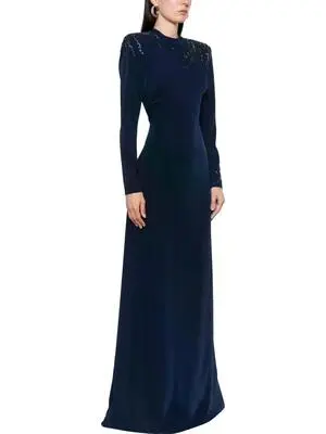 CRISTALLINI CRISTALLINI Nemesis Maxi Dress Blue