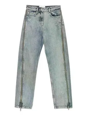 3.1 Phillip Lim Zip-detailed Jeans - Blue
