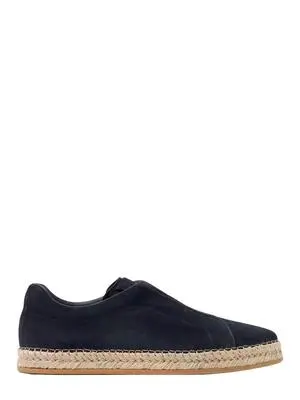 SCAROSSO Suede Espadrilles - Blue