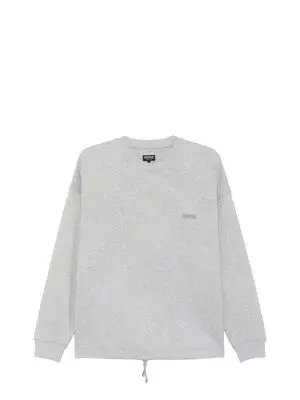Zegna Logo-embroidered Sweatshirt - Grey