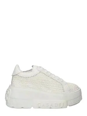 Casadei Nexus Platform Sneakers - White