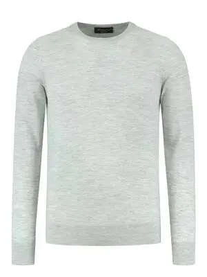 DORIANI CASHMERE Crew-neck Pullover - Grey