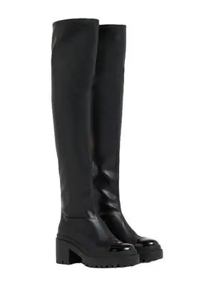 GIUSEPPE ZANOTTI Lionora Plus Over-the-knee Boots - Black
