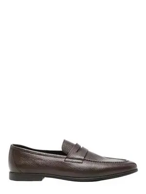 Canali Leather Loafers - Brown