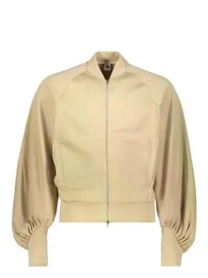 Random Identities Rich Sleeve Bomber Jacket - Neutrals