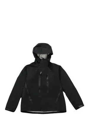 AND WANDER Hooded Waterproof Jacket - Black