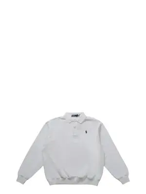 Polo Ralph Lauren Long-sleeve Polo Sweatshirt - White