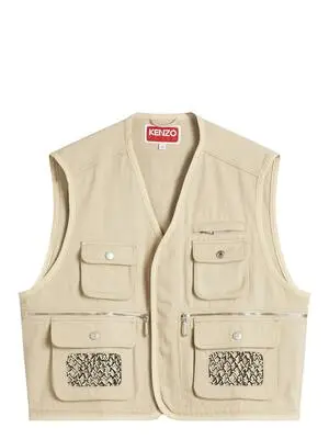 Kenzo Workwear Gilet - Beige