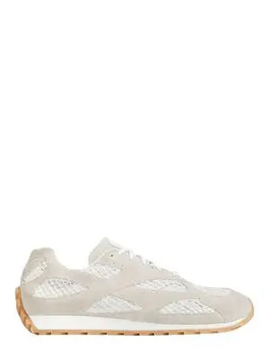 Bottega Veneta Orbit Lace Up Sneakers - Gray