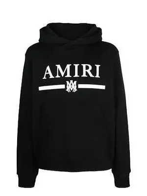 Amiri Ma Bar Logo Hoodie - Black