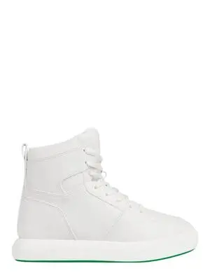 Bottega Veneta High-top Skateboarding Sneakers - White